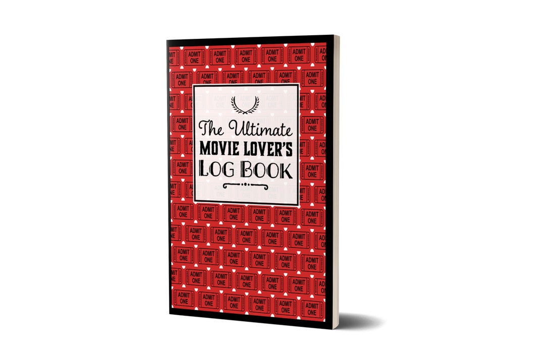 Movie Lover's Journal: Film Review Tracker, Ticket Cover (6x9) - Etsy