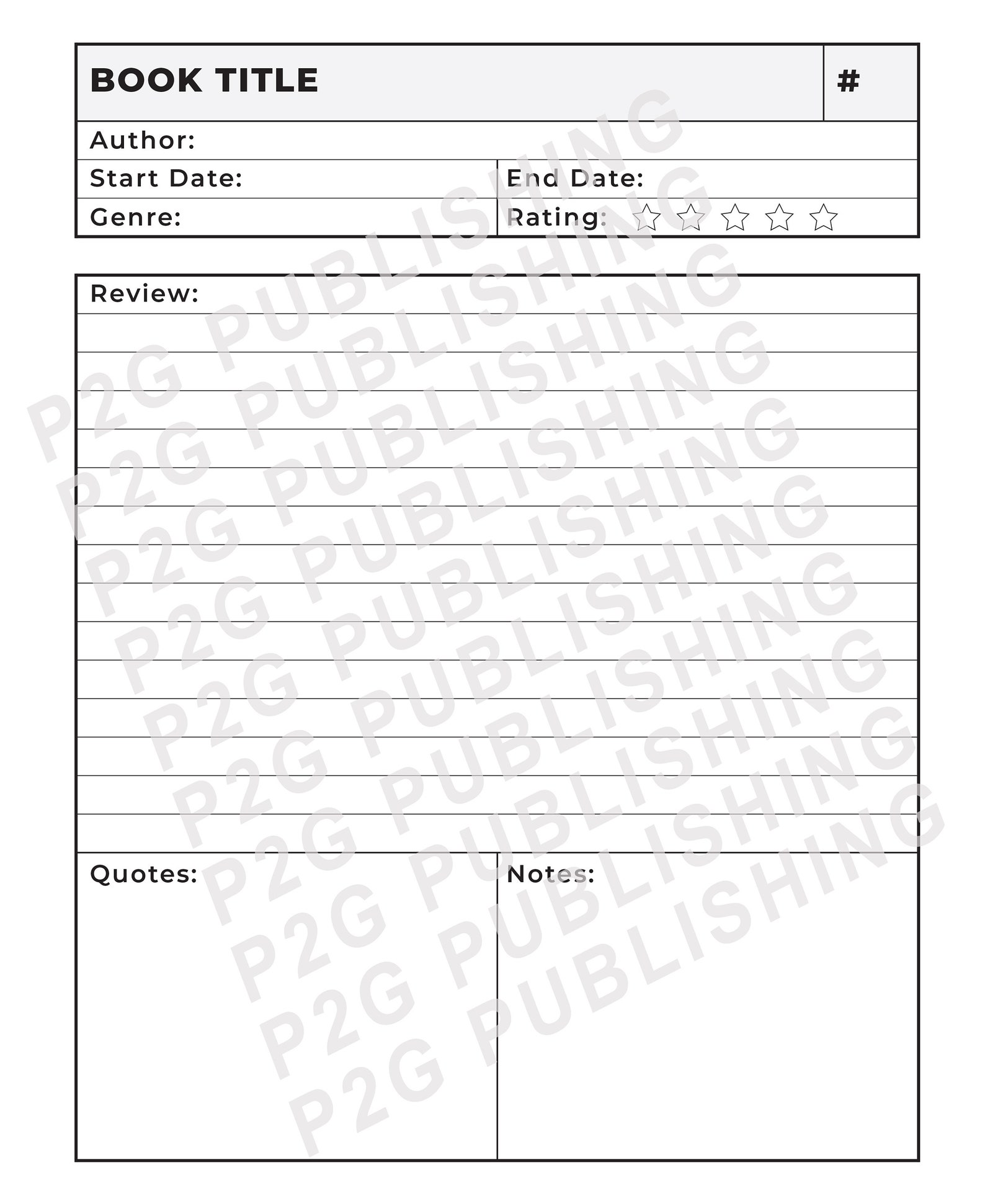 Ultimate Book Lovers Reading Journal, Reading Log, Reading List ...