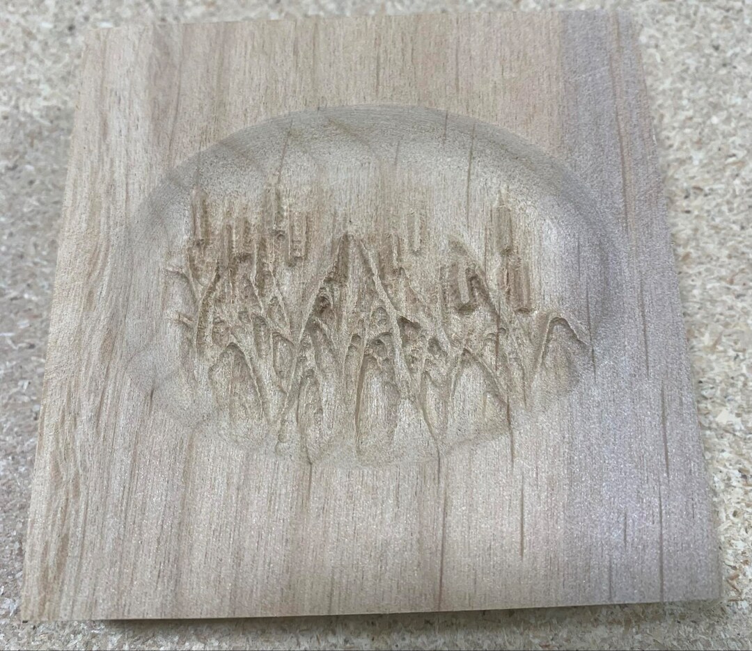 Cat Tails 6 Engraving Trim Wood, Corner Trim Block, Door Trim Block ...