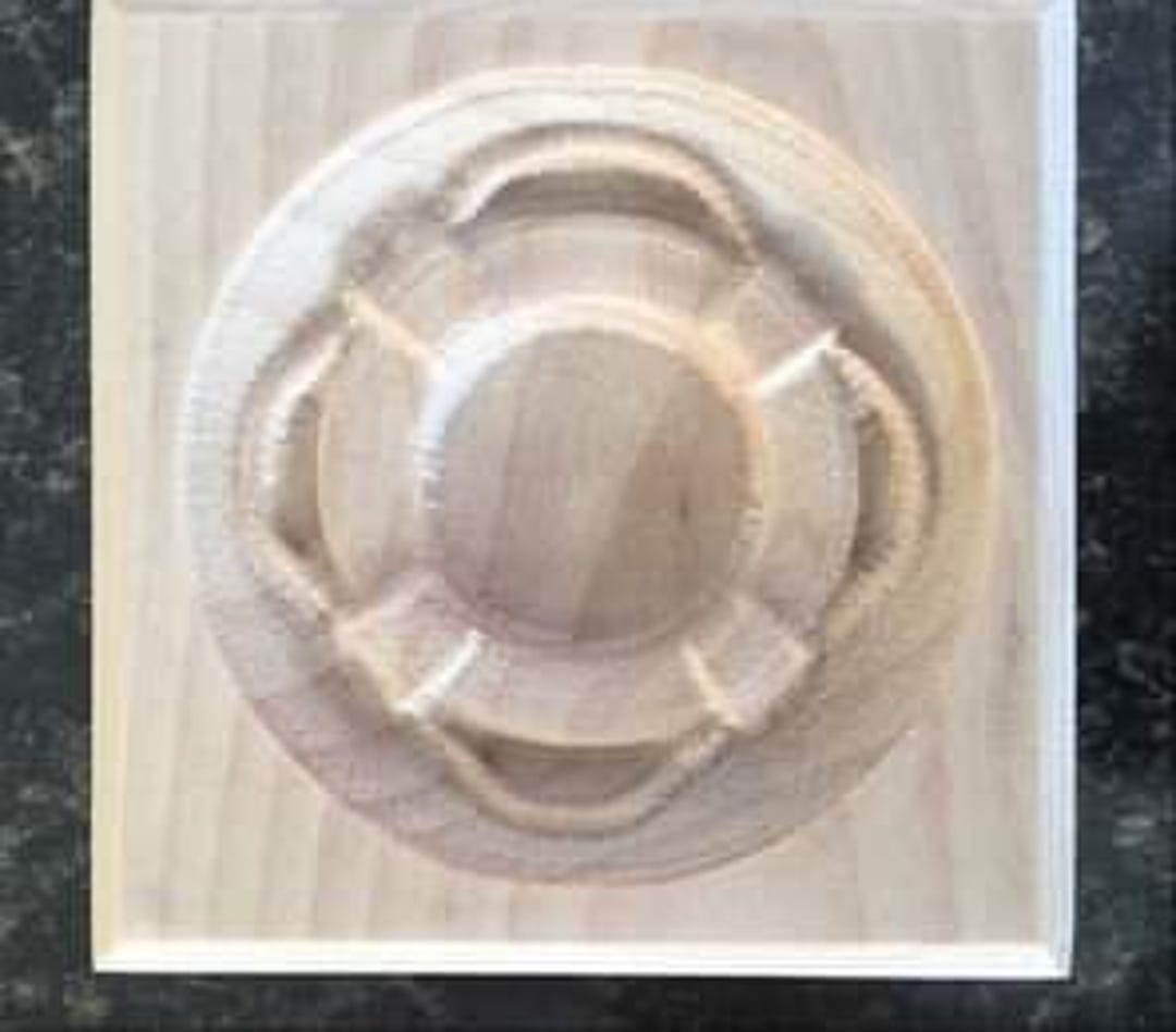 Engraved Life Preserver Wood Trim Block: Nautical Home Decor - Etsy