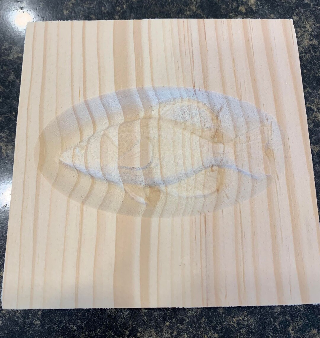 Crappie Fish Engraving Trim Wood, Corner Trim Block, Door Trim Block ...