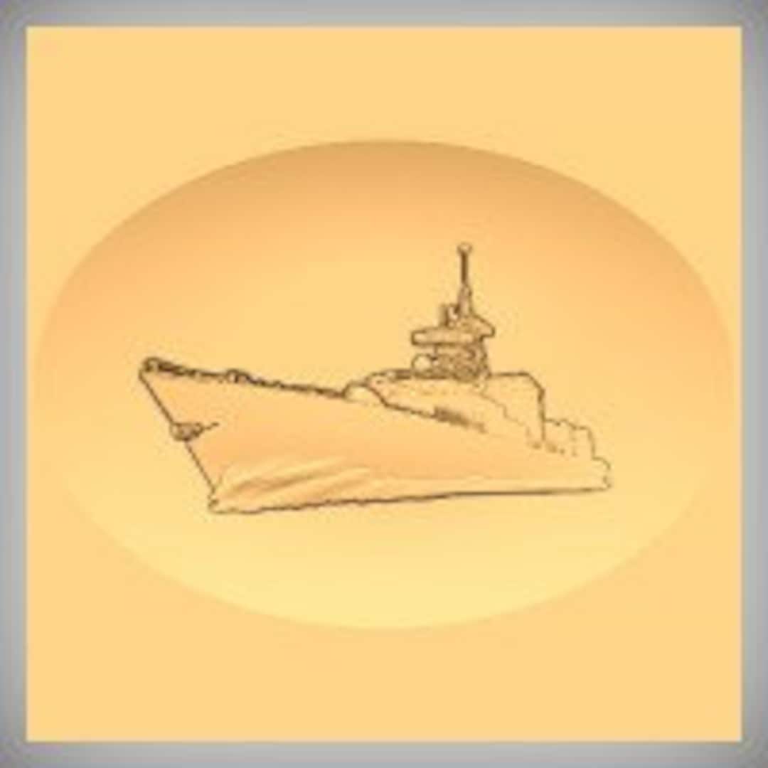 Navy Ship Ocean Engraving Trim Wood Corner Trim Block, Door Trim Block ...