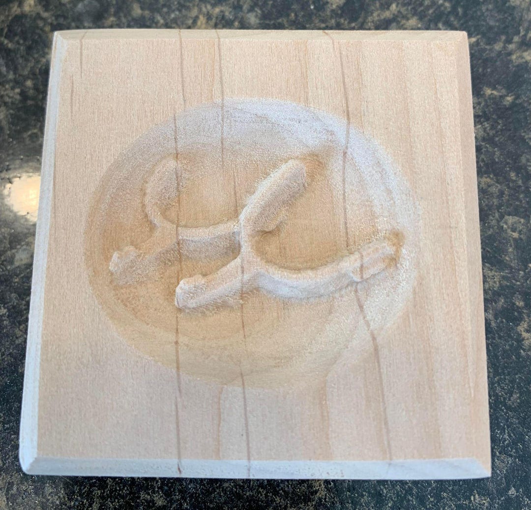 Cowboy Spurs Ranch Engraved Wood Block Custom Hardwood Rosette ...
