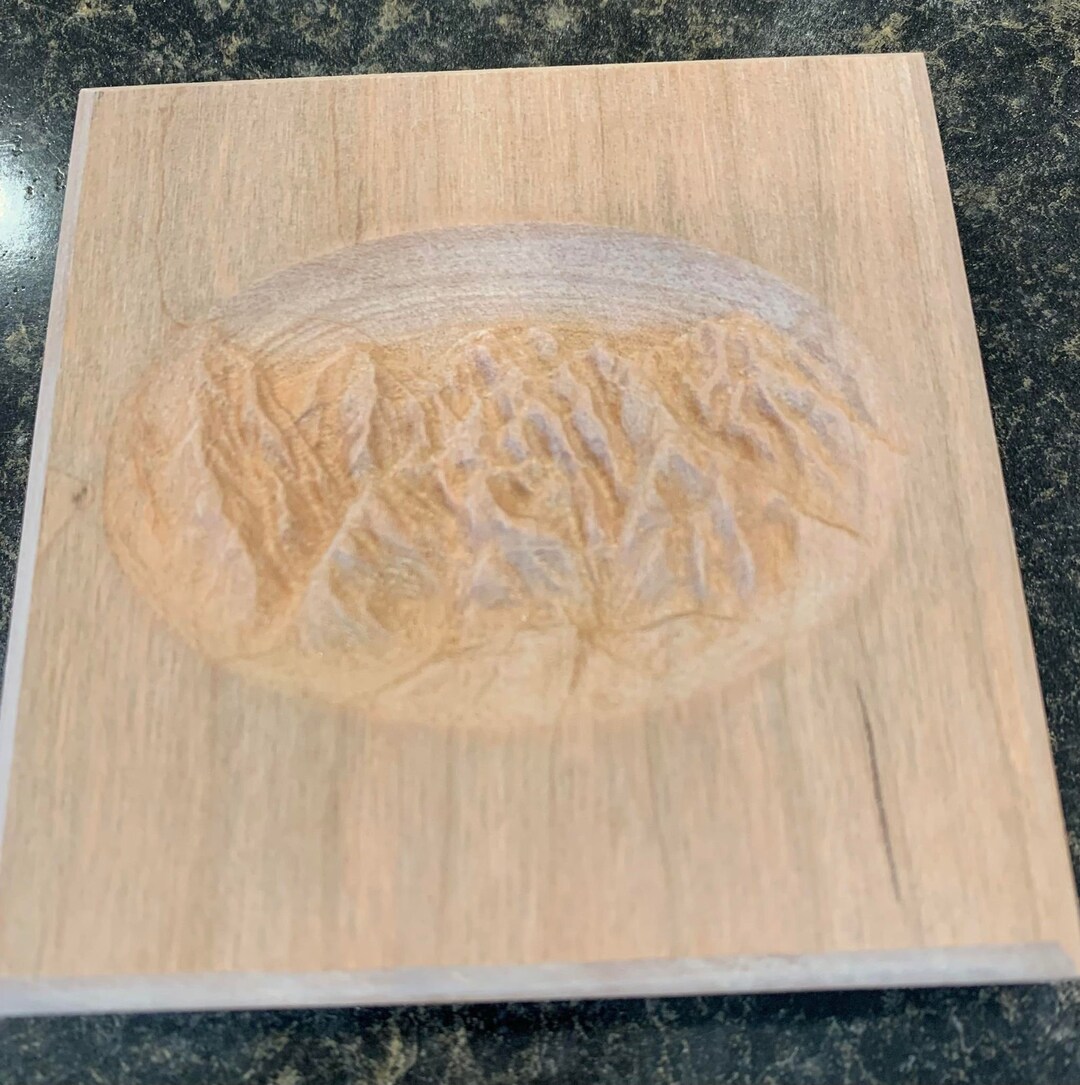 Mountain Range 1 Engraving Trim Wood, Corner Trim Block, Door Trim ...