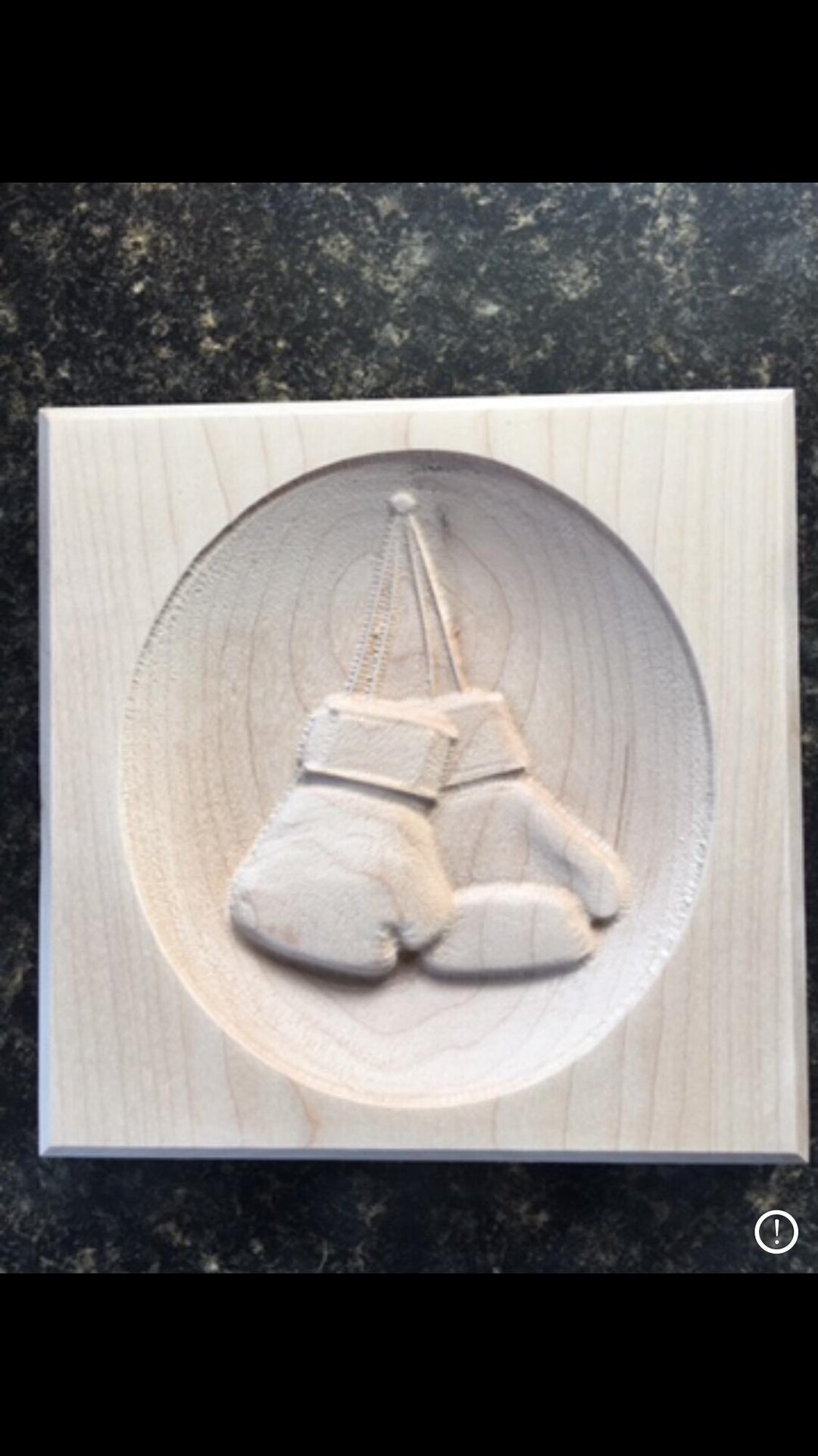 Boxing Gloves Engraving Trim Wood, Corner Trim Block, Door Trim Block ...