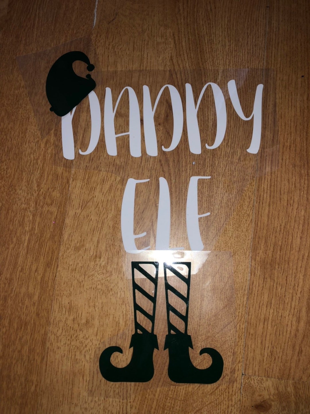 Mummy Elf, Daddy Elf, Baby Elf, Little Elf Pyjamas Transfer, T-shirt ...