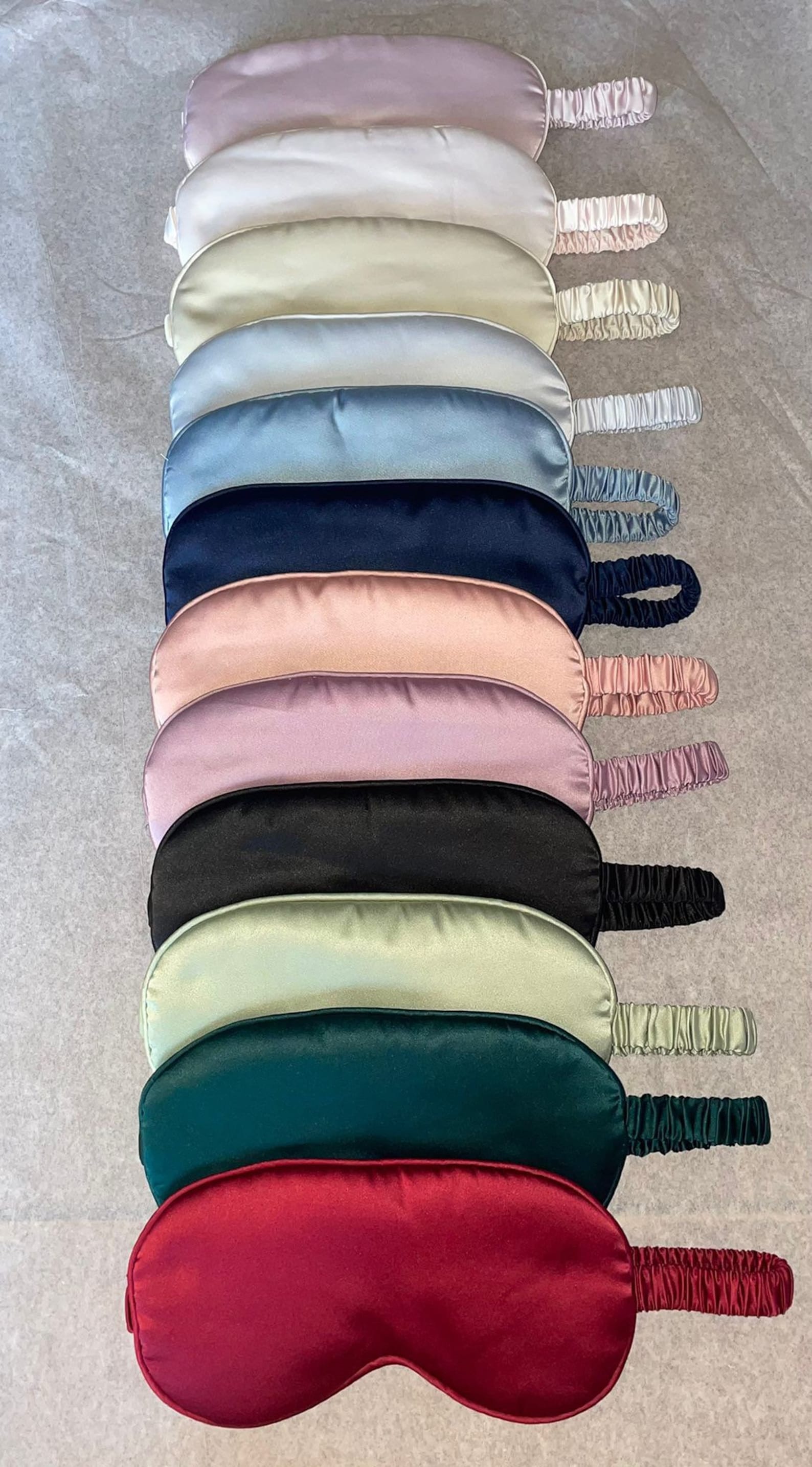 Luxury Satin Eye Masks Eye Cover Ups Sleep Masks - Etsy