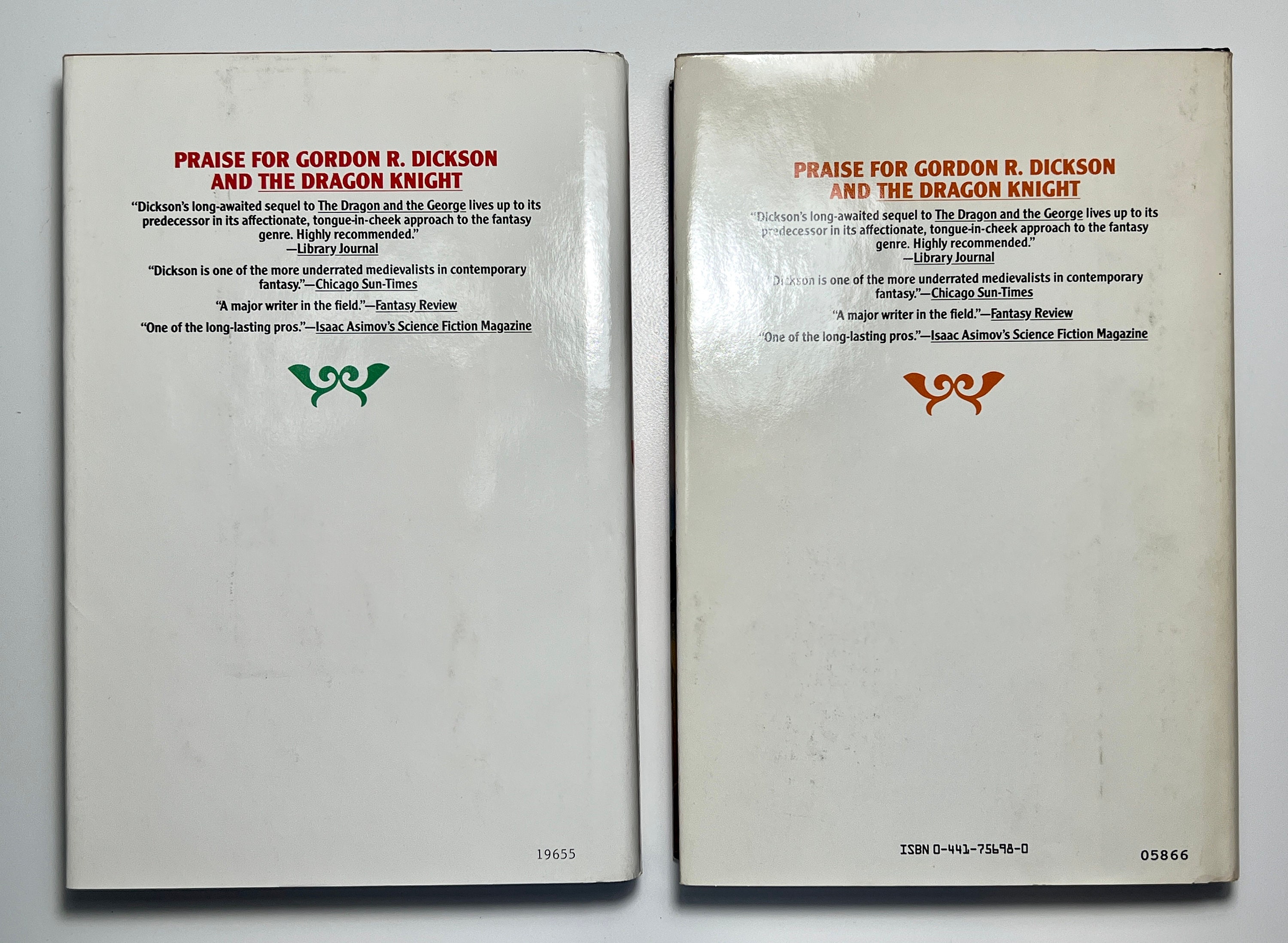 The Dragon Knight Series Books 3-6 Gordon Dickson 4 Vols 1994 - Etsy