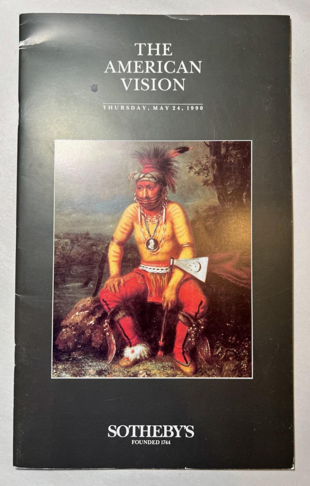 Sotheby's American Vision Auction Brochure - 1990 Art Catalog - Etsy