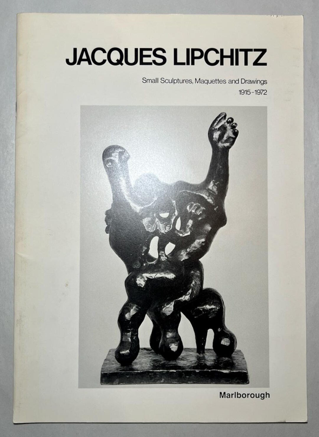 Jacques Lipchitz Sculptures Art Exhibition Marlborough Gallery Catalog ...