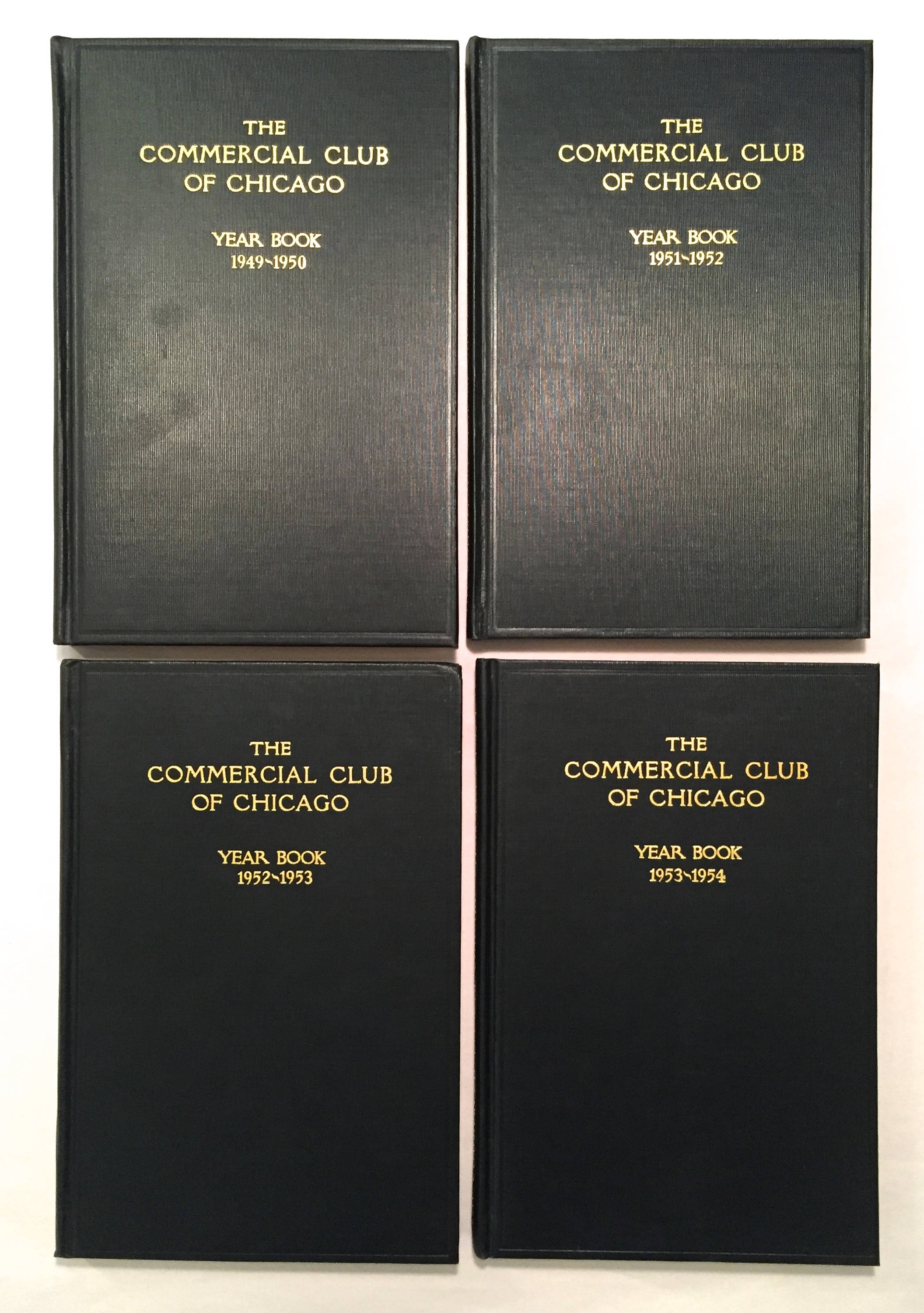 The Commercial Club of Chicago Year Book 11 Volumes (1942 - 1954 HC ...