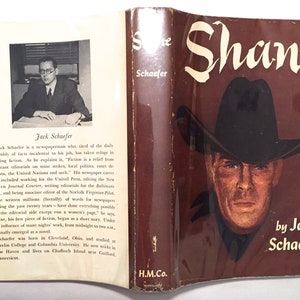 Shane - Jack Schaefer (rare Western 1st Edition Early Printing 1949 ...