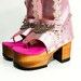 Metallic Pink Platform Flip-flops for the Ultimate in Style - Make a ...