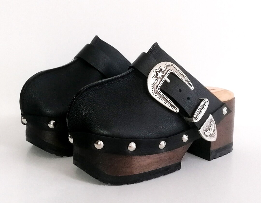 Step Back in Time: Exploring Vintage 70's Platform Clogs - Etsy