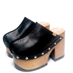 Step Back in Time: Exploring Vintage 70's Platform Clogs A Fusion of ...