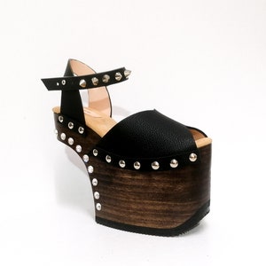 Luxury Swarovski Embellished C-strap Platform Heel Sandals. Platform ...