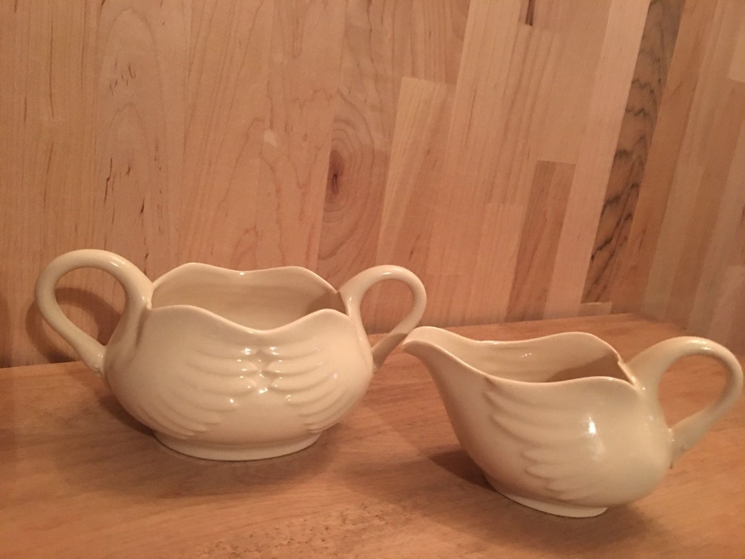 Vintage Rochelle Fine China Swan Creamer and Sugar - Etsy