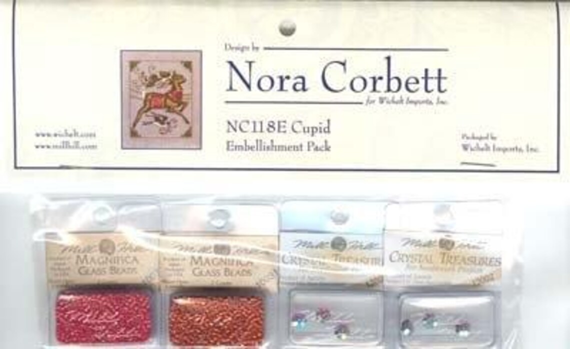 SALE! NC118 CUPID With Chart , Embellishment and Special Threads - Etsy