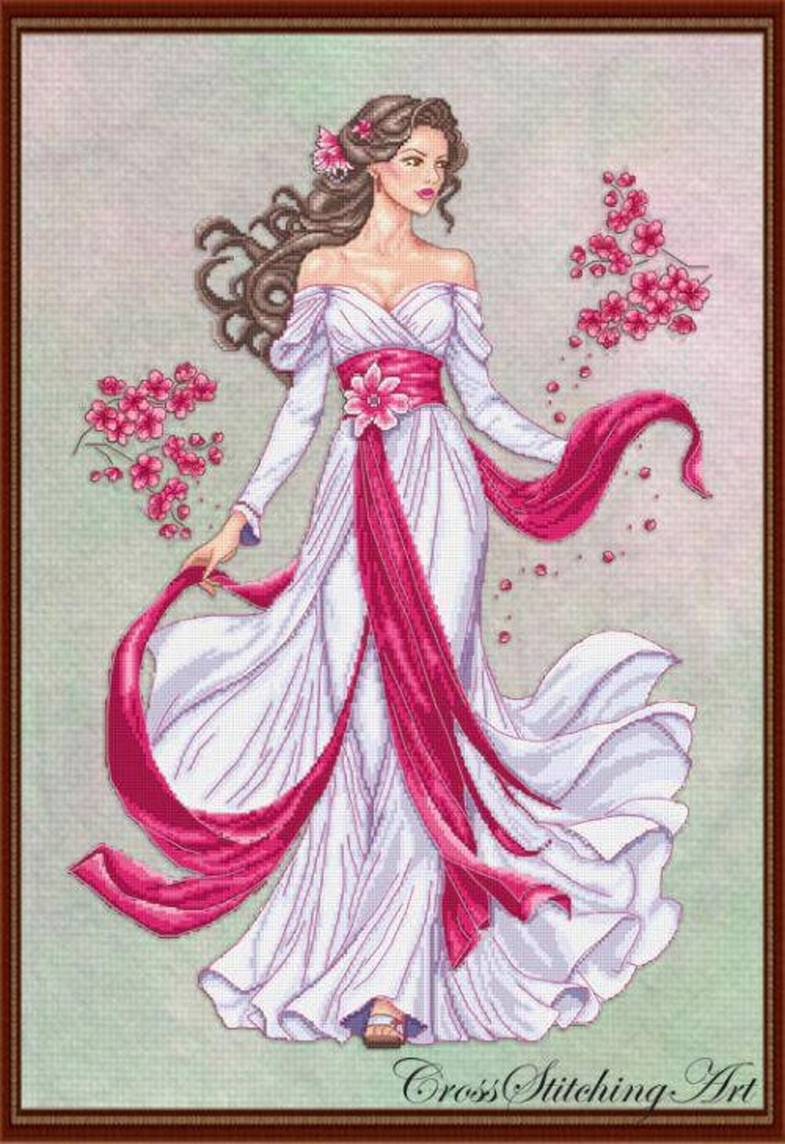 AMARIEL, the Enchanted Blossom by CSA With Digital Chart and Complete ...
