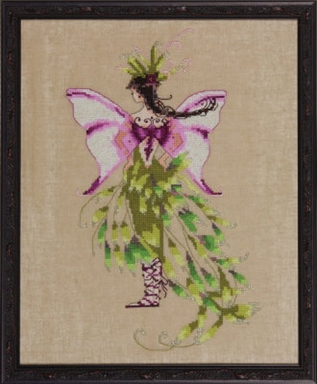 The Moss Collector NC218- Chart N Embellishment Pack + Special Threads ...