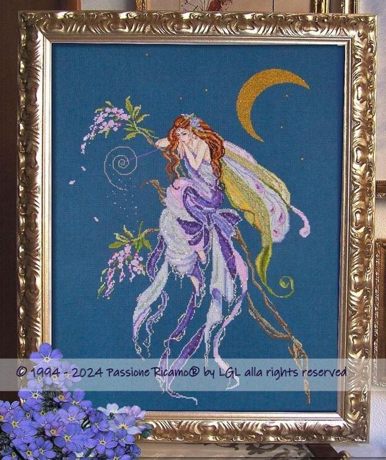 RL34 "fairy OF DREAMS - the Guardian " by Passione Ricamo - Etsy