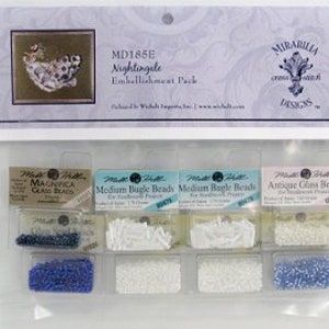 Mirabilia Design MD185 NIGHTINGALE Chart and Embellishment With Special ...