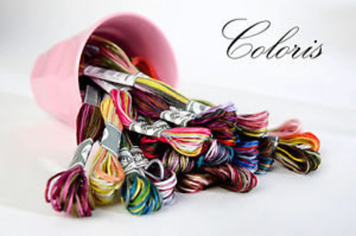 DMC Coloris - CHOOSE 8, There Are 24 Colors Available - We Ship Within ...