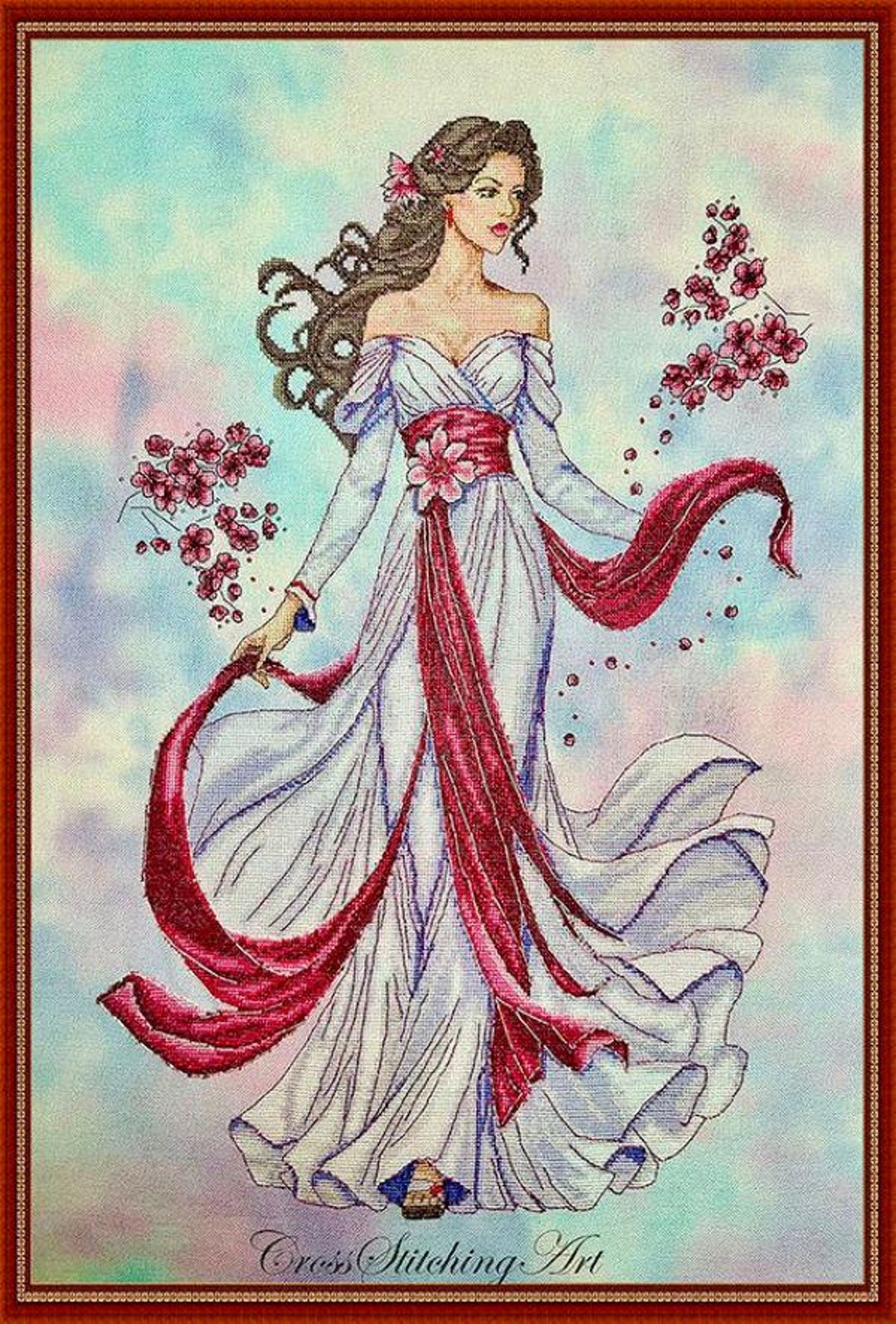 AMARIEL, the Enchanted Blossom by CSA With Digital Chart and Complete ...