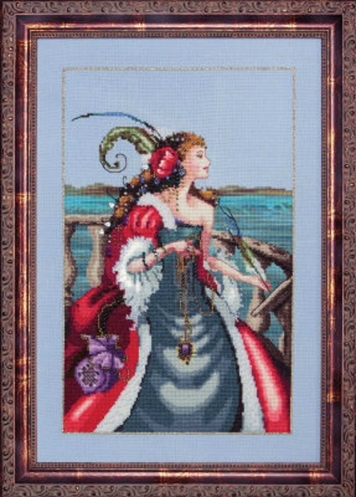 MD113 "the Red Lady Pirate" Mirabilia Design - Etsy