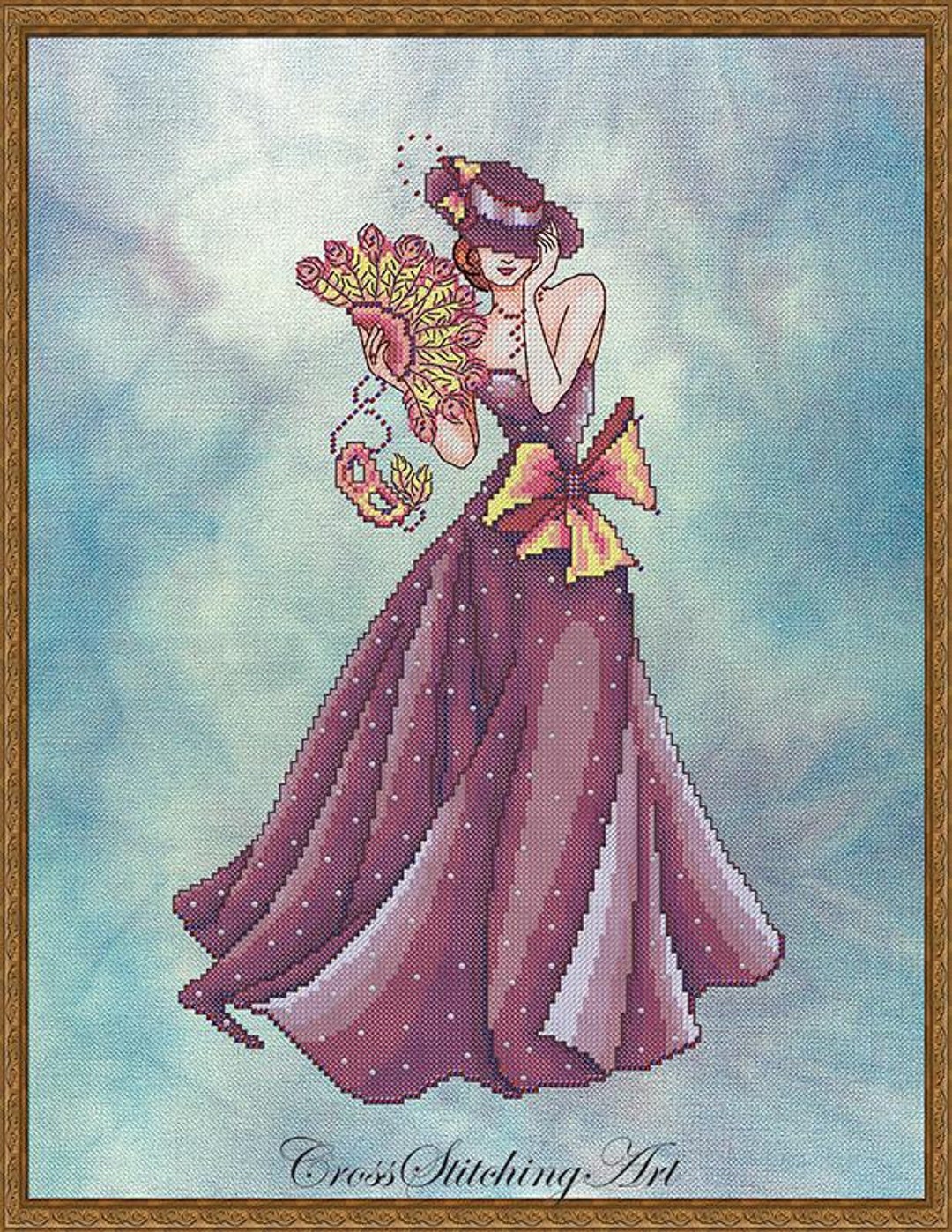 SALE! GRACE - Chart and Embellishment With Special Threads by Cross ...