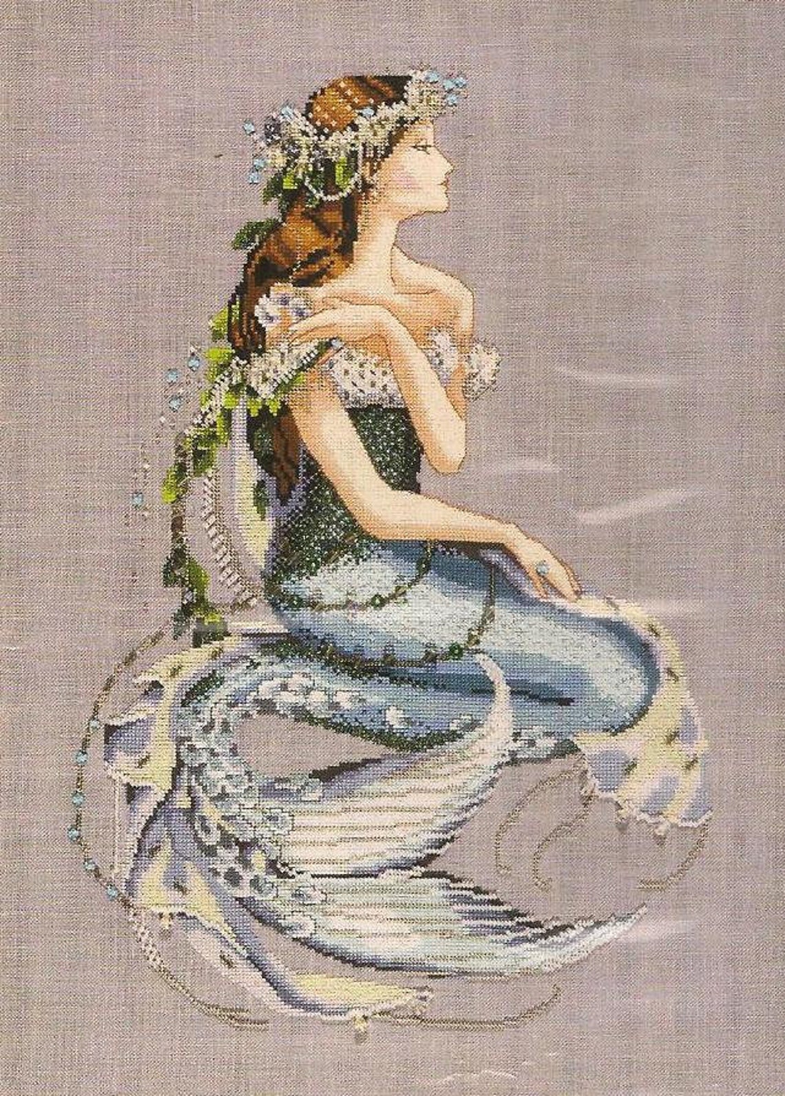 MD84 Enchanted Mermaid Mirabilia Chart With MH BEADS KREINIK - Etsy