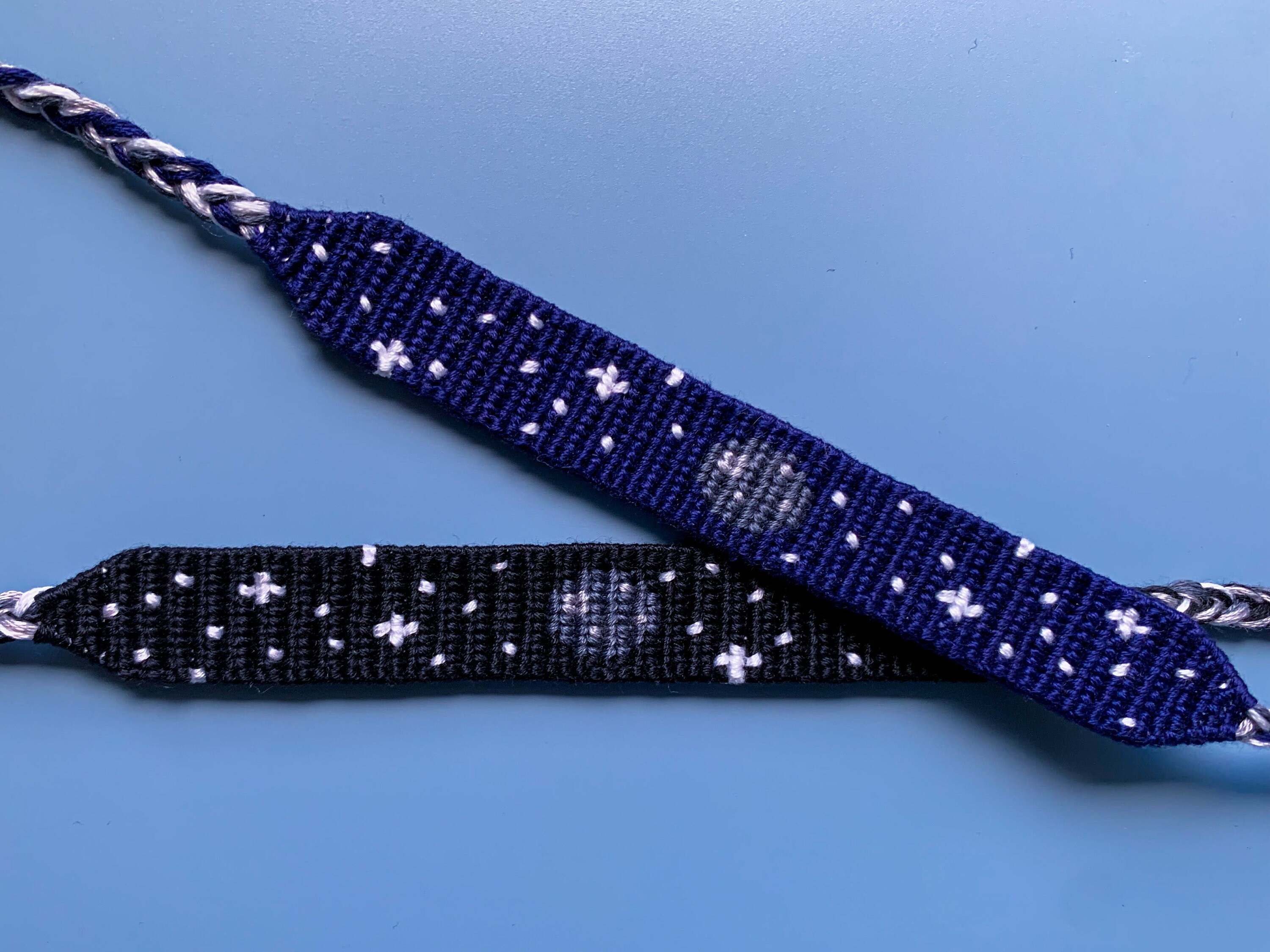 Handmade Space Friendship Bracelet Collection | Etsy