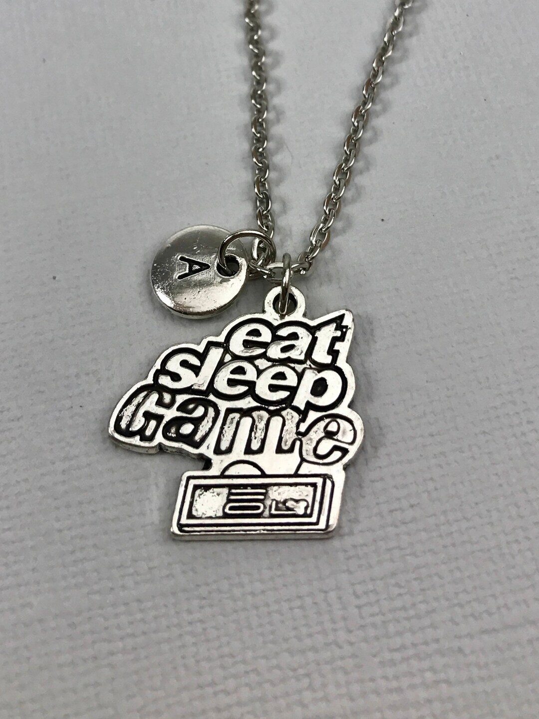 Video Game Necklace - Video Gamer Jewelry - Gamer Charm - Personalized ...