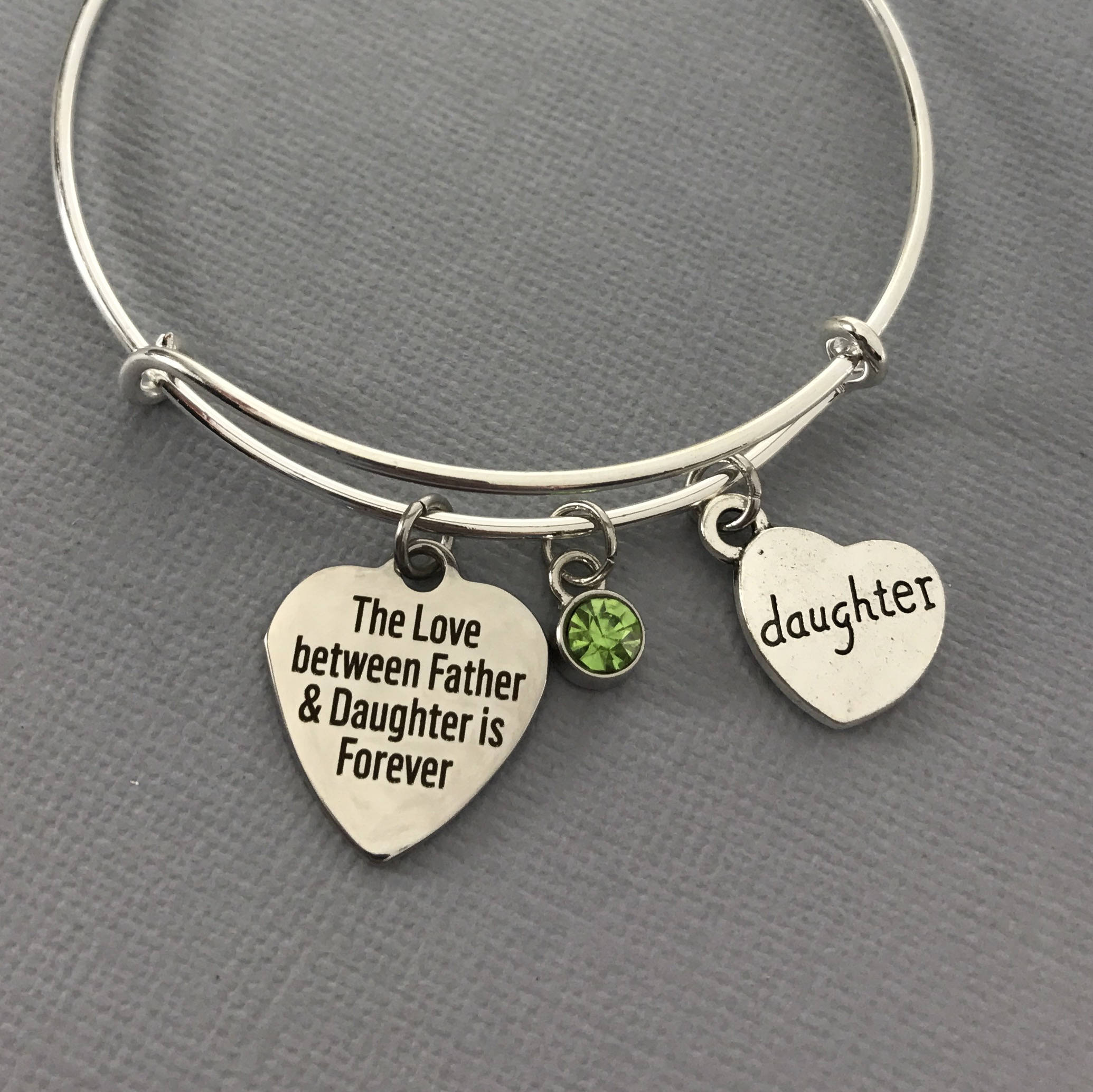 Father Daughter Jewelry Daughter Bracelet Daughter Gift | Etsy