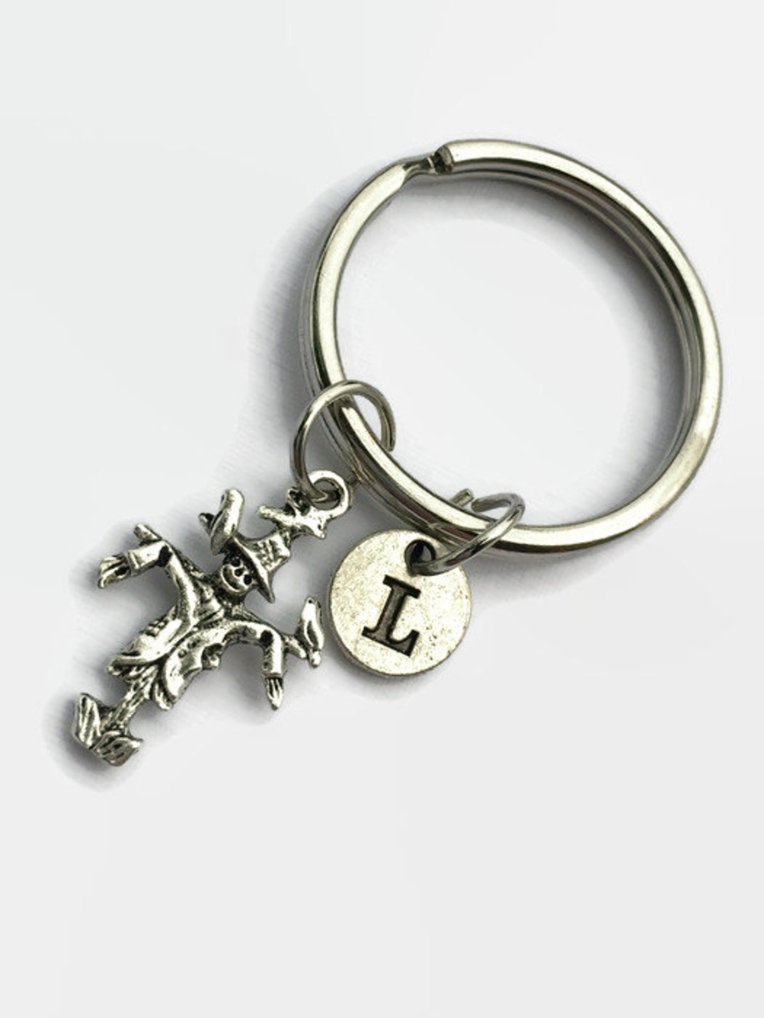 Scarecrow Scarecrow Keychain Wizard of Oz Halloween - Etsy