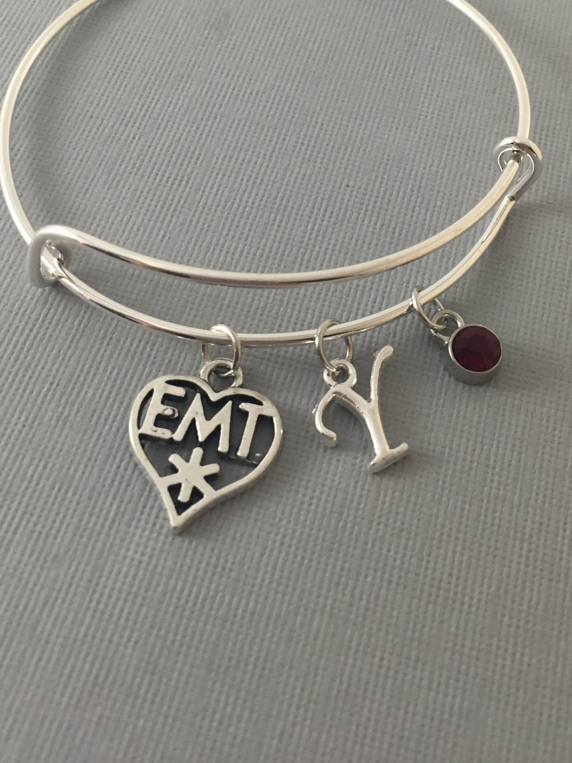 EMT Gift for Paramedic Ambulance Personalized Bracelet | Etsy