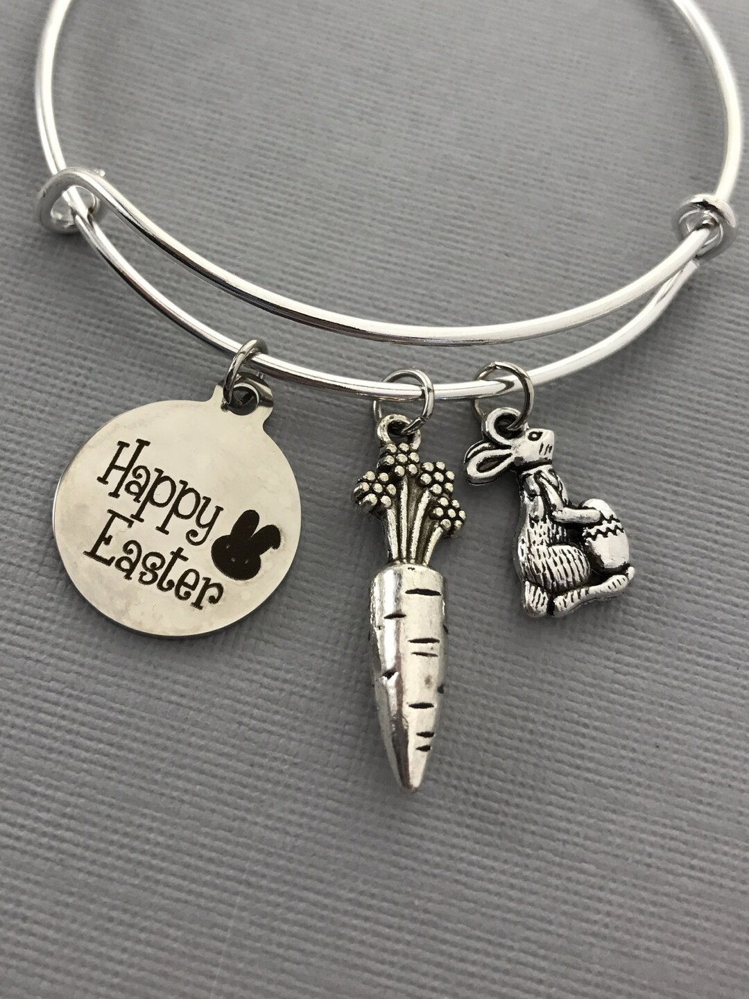 Easter Jewelry Easter Bunny Bracelet Easter Charms Happy Easter Easter ...
