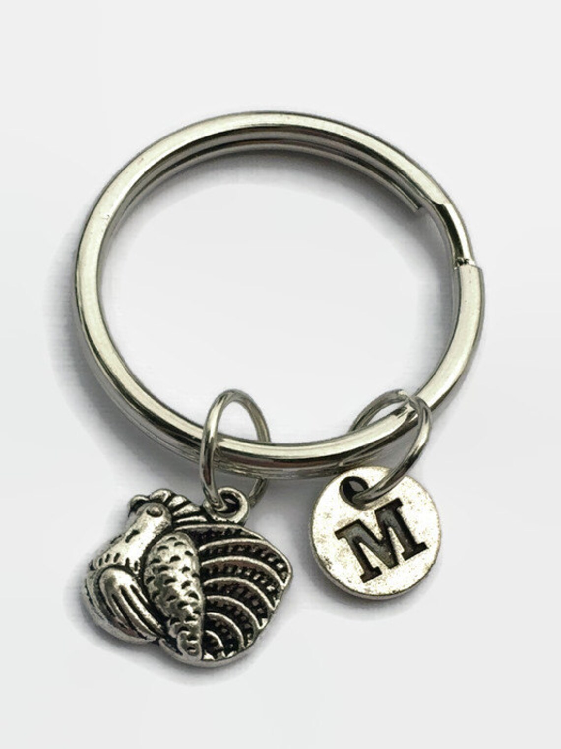 Turkey Keychain Thanksgiving Personalized Keychain I - Etsy