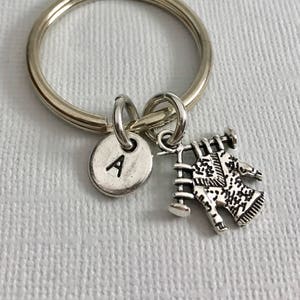 Knitting Keychain Gift for Knitter Sweater Charm Knit Personalized ...