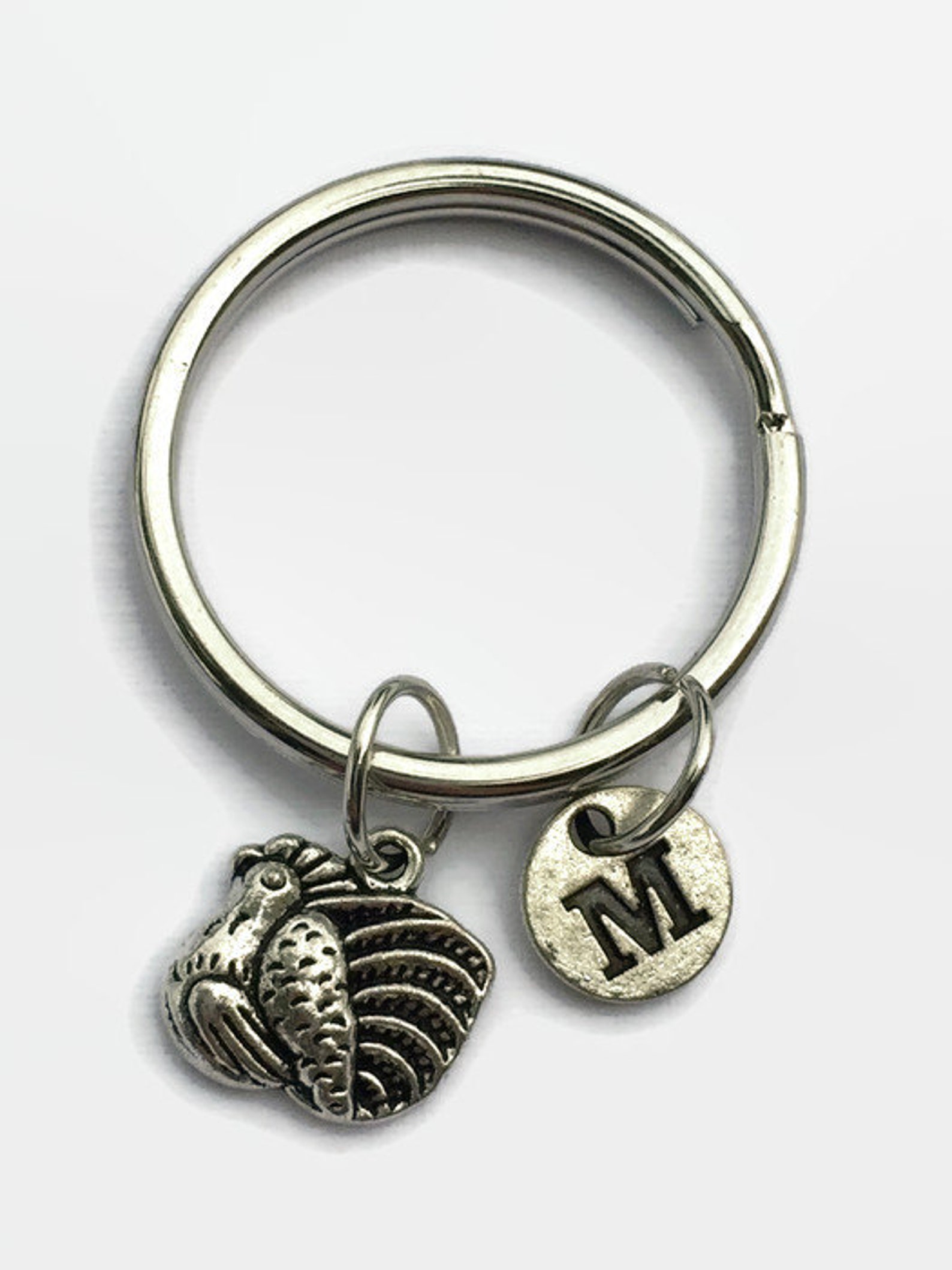 Turkey Keychain Thanksgiving Personalized Keychain I - Etsy