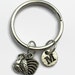 Turkey Keychain - Thanksgiving - Personalized Keychain - I Love Turkey ...