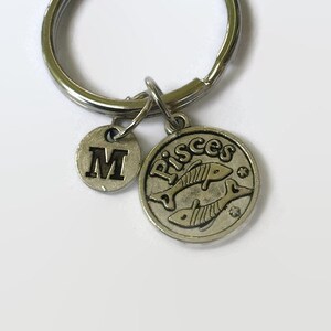 Pisces Keychain - Astrology Jewelry - Pisces - Zodiac Keychain - Pisces ...
