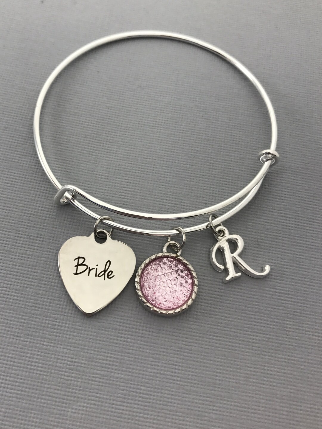 Bracelet for Bride Bride Pink Wedding Jewelry Wedding Bride Gift Ideas ...