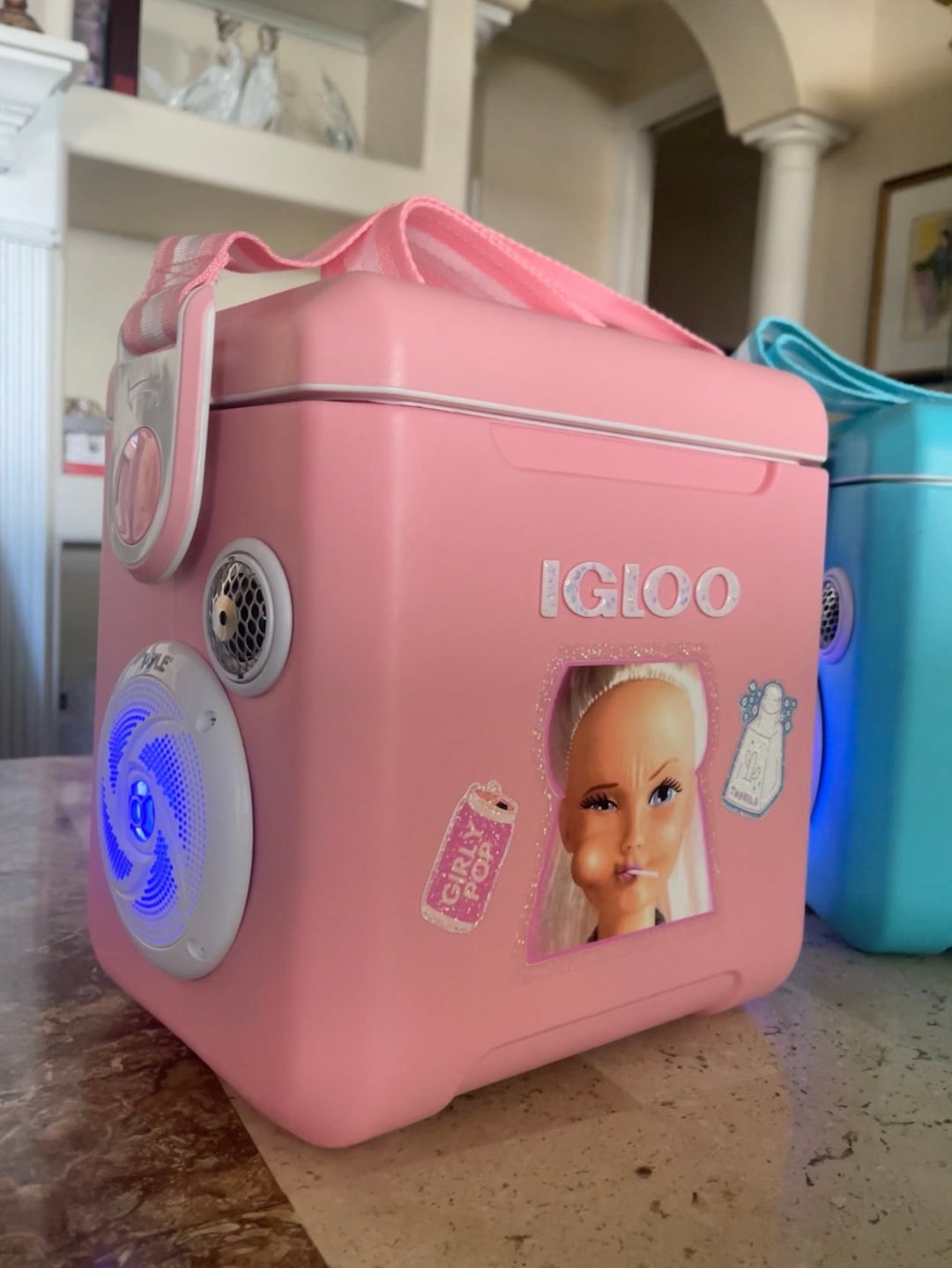 Igloo Cooler Speaker Wireless Rechargable Bluetooth - Etsy