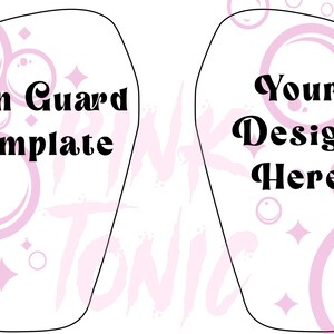 Shin Guard Template - Etsy