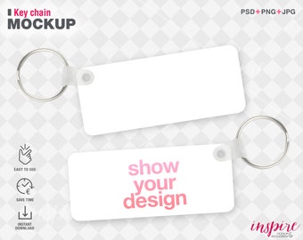 Rectangle Key Chain Png - Etsy