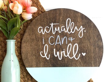 Actually i can | Etsy