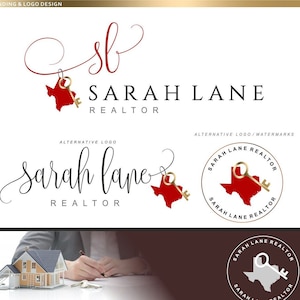 Realtor logo Real Estate logo design Key state logo Branding | Etsy