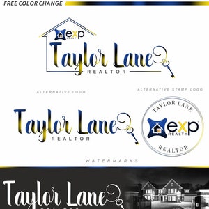 EXP Realtor Logo, Real Estate Logo Design, EXP Realty, Branding Kit ...