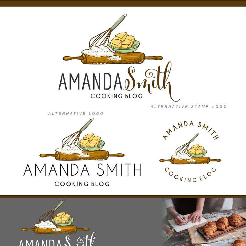 Food Blog Logo - Etsy